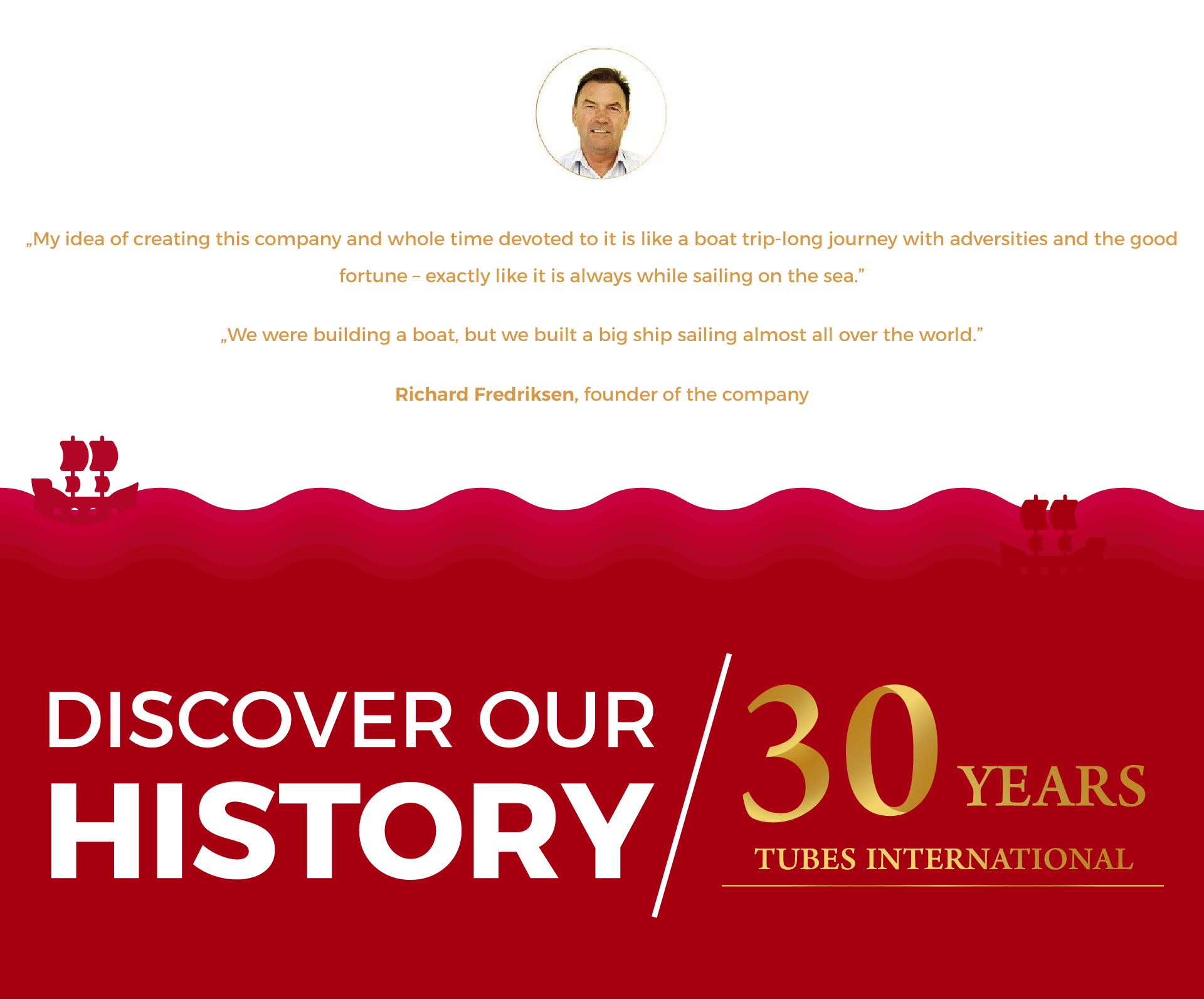 30 years Tubes International - Tubes International