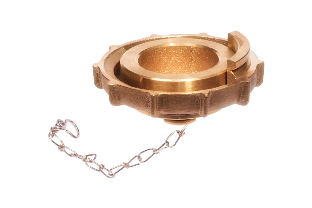 Bronze SMS Connector Cap with Chain - Tubes International