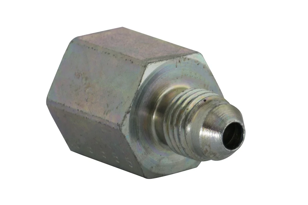 JIC Pressure Gauge Connector with BSP Thread, Carbon Steel, MAV Type ...