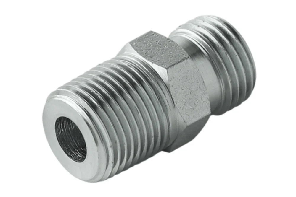 High-Pressure Adapter A602: BSPT & Metric Threads - Tubes International