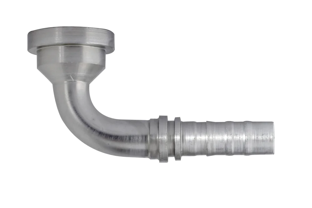 90° Non-Skive Flare Fitting for Heavy-Duty Hoses - Tubes International