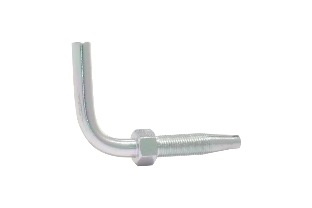 BES 90° Twisted Tube Hydraulic End SMR212, Heavy Series Carbon Steel ...